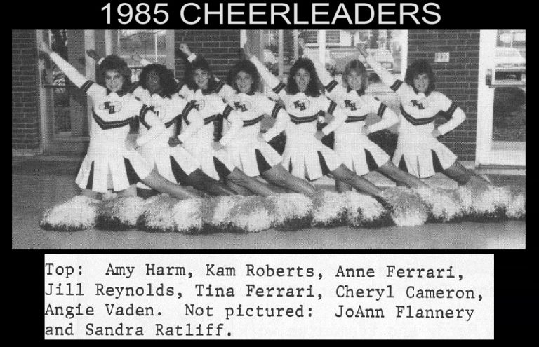 1985 Cheerleaders History Of New Haven High School