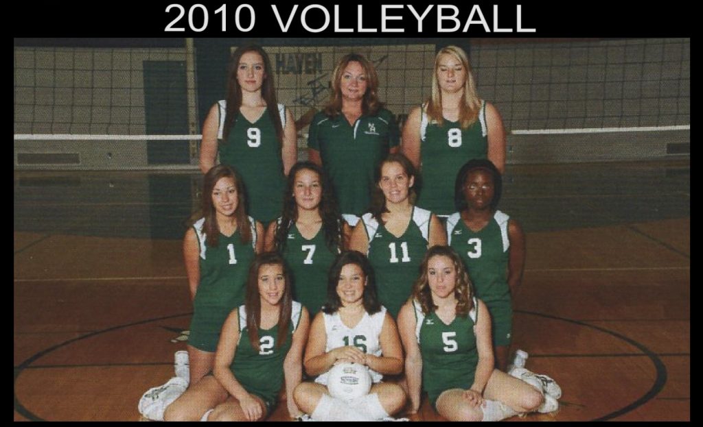 2010 Volleyball – History Of New Haven High School